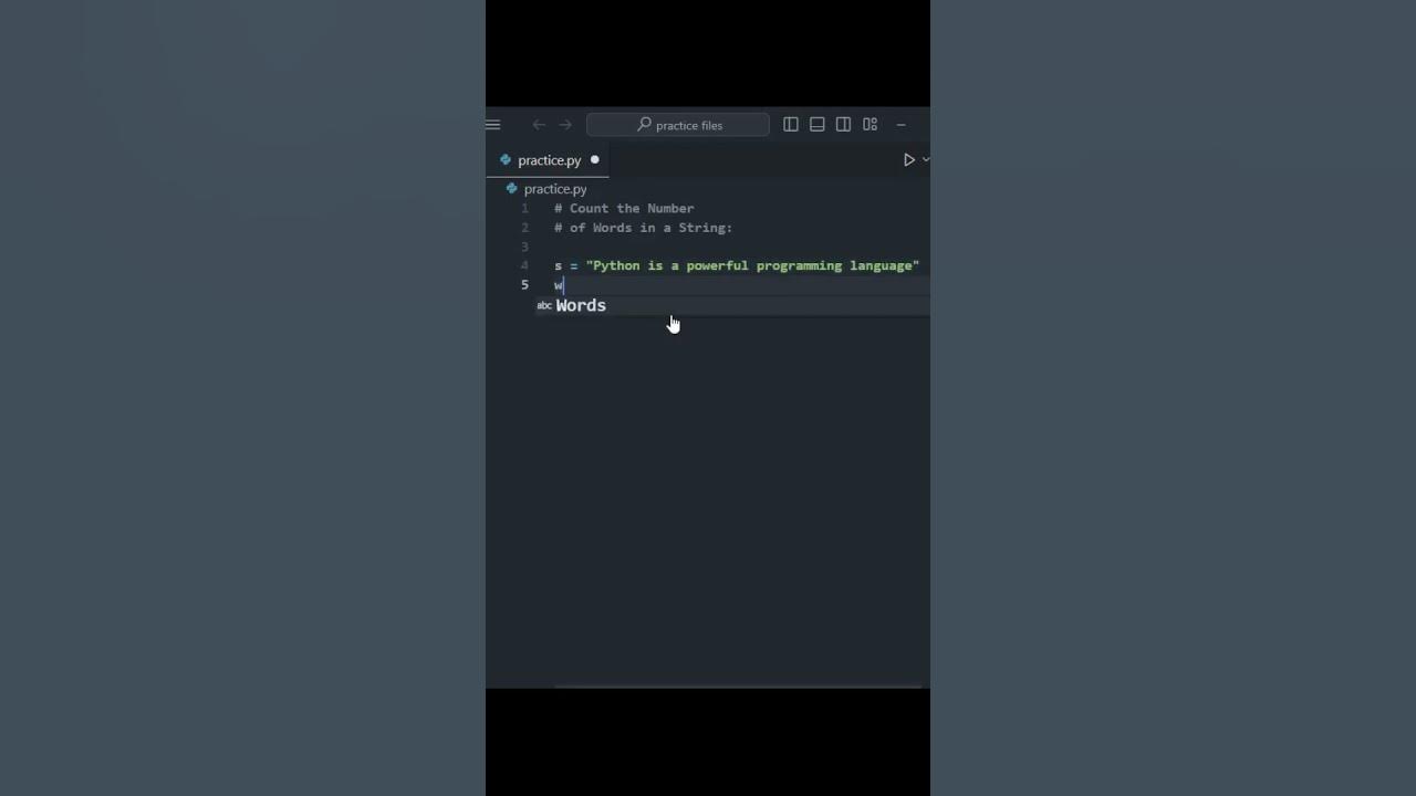 Count The Number Python Pythonprogrammingcodinglearnpython Pythonforbeginners Youtube