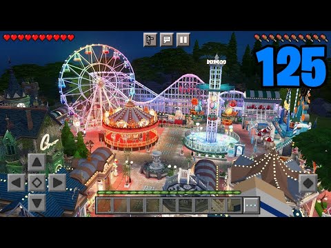 TERMINANDO O PARQUE DE DIVERSÕES NO MINECRAFT!! - Construindo uma ...