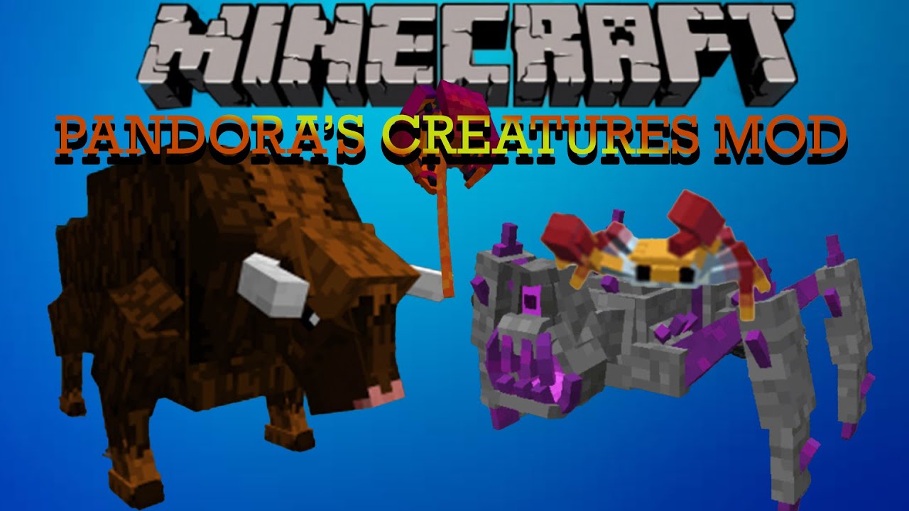 Minecraft Mod Showcase | Pandora's Creatures Mod - YouTube
