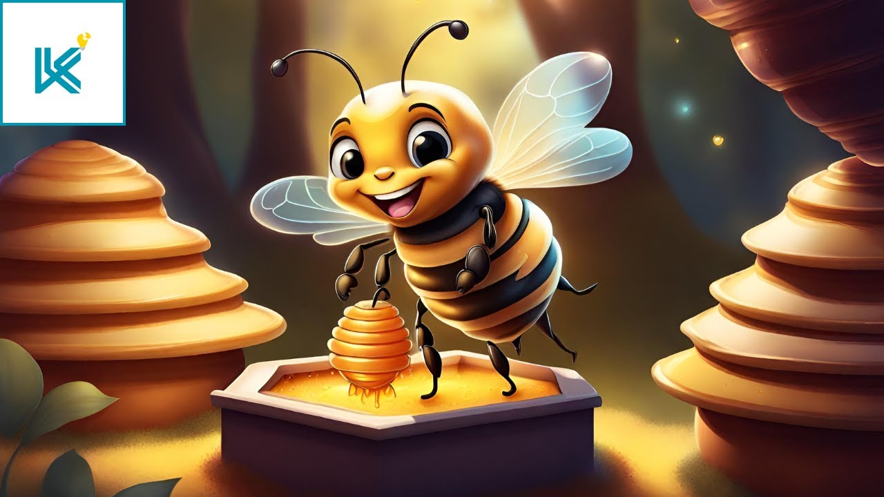 Busy Bee Buzz - New Nursery Rhyme | latest kids song - YouTube
