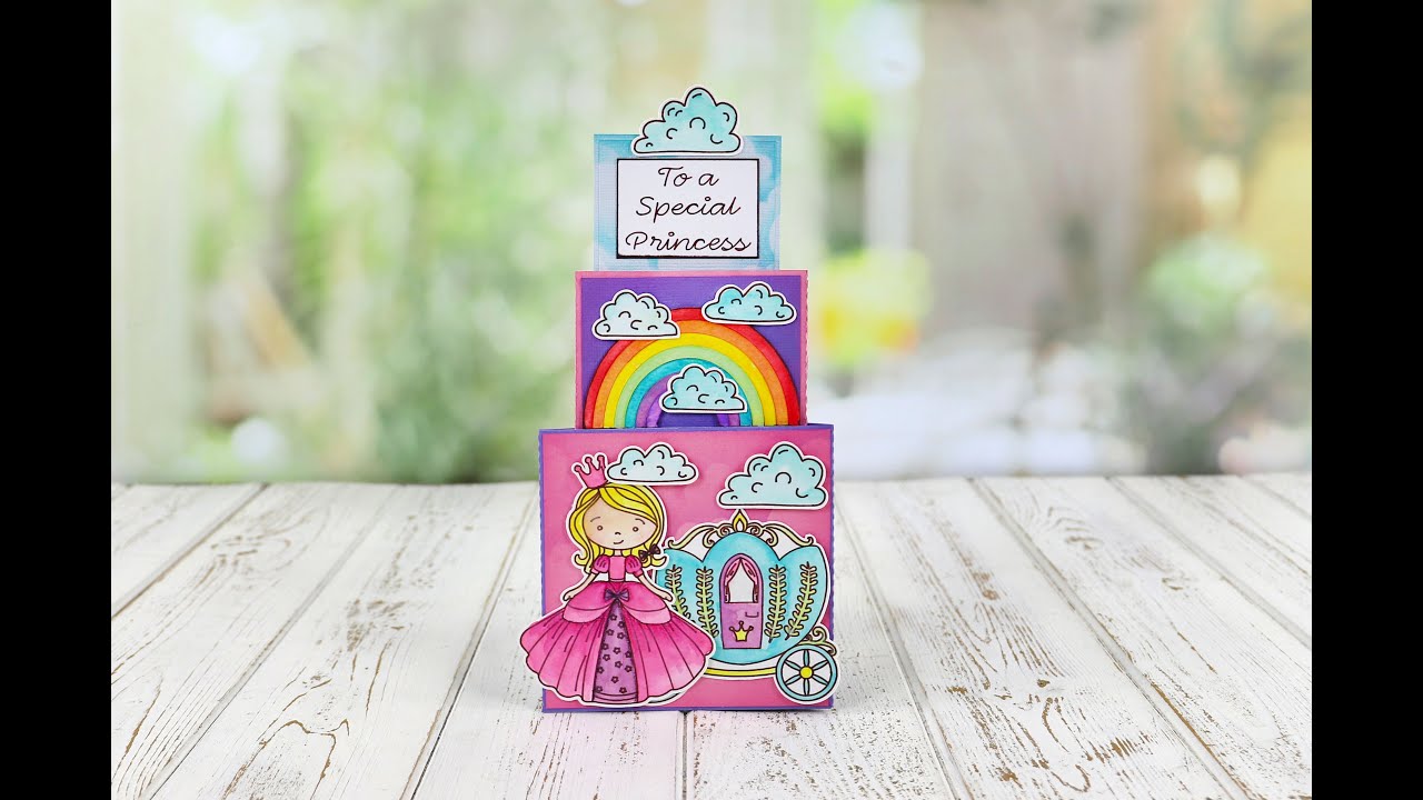 Kinetic Cards & Cute Critters | Three Tier Card - YouTube