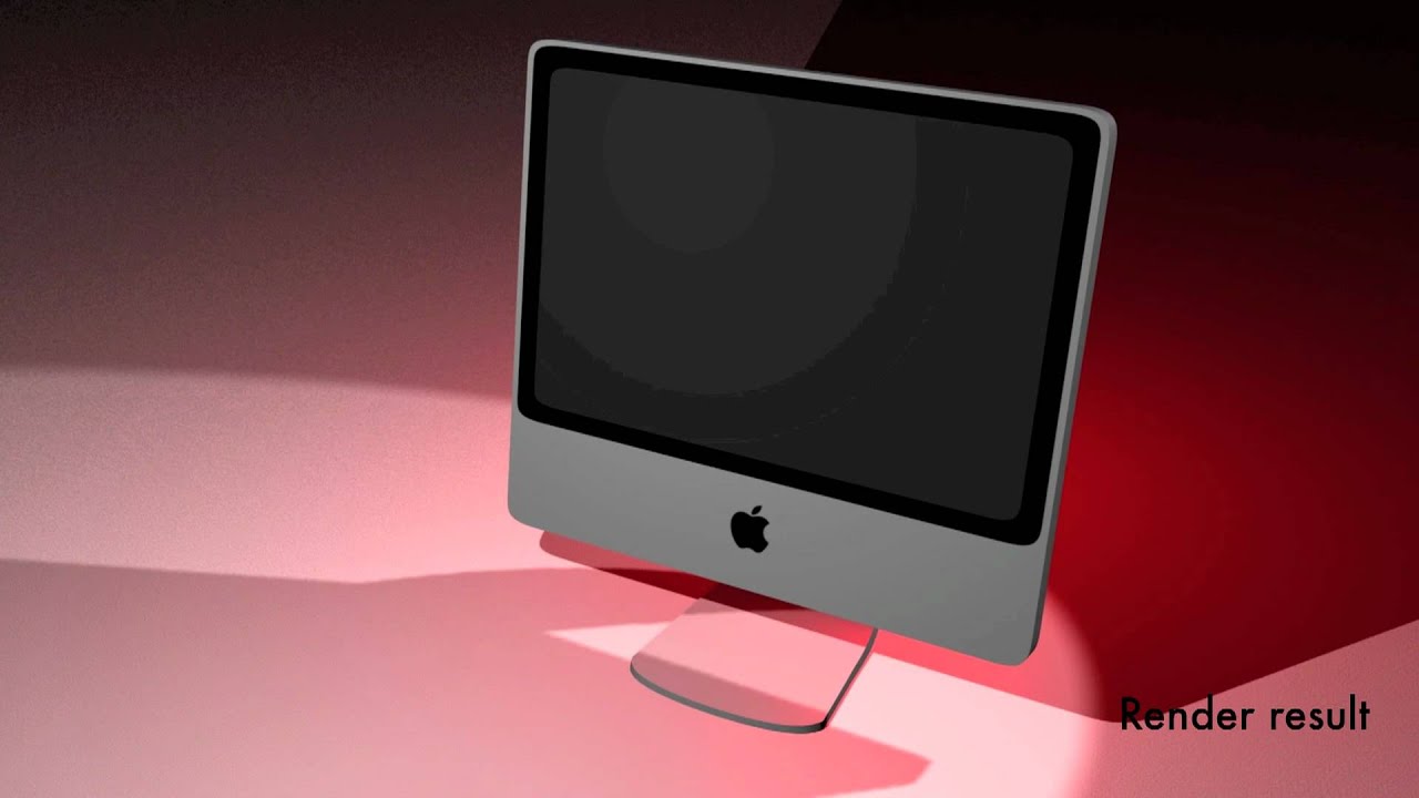Mac mini & iMac 3D Models - Blender - YouTube