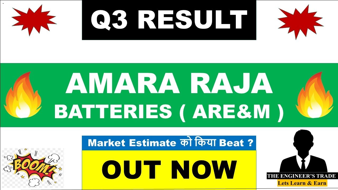 Amara Raja Batteries Q3 Results 2025 | Amara Raja Batteries Results ...