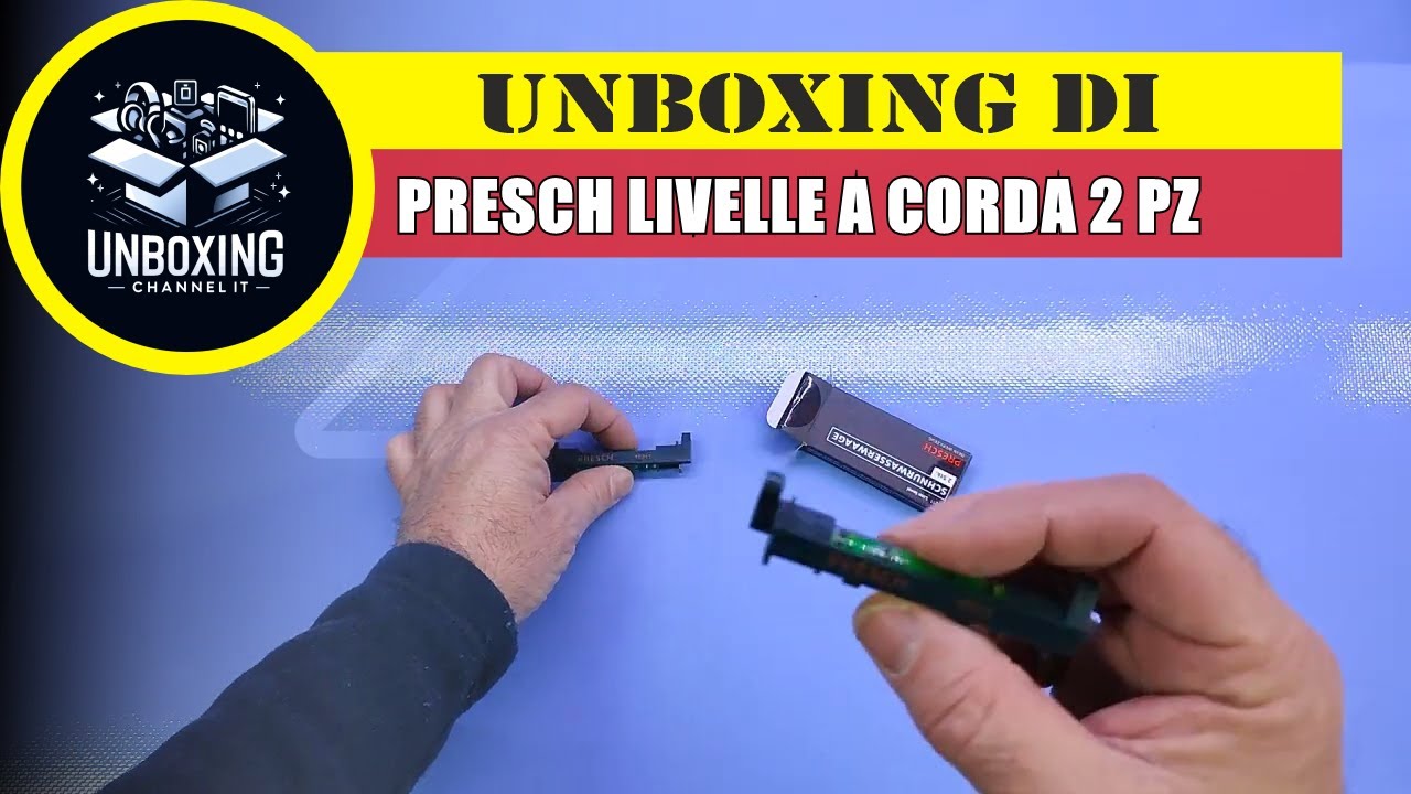 Presch Livelle a corda 2 pz - YouTube