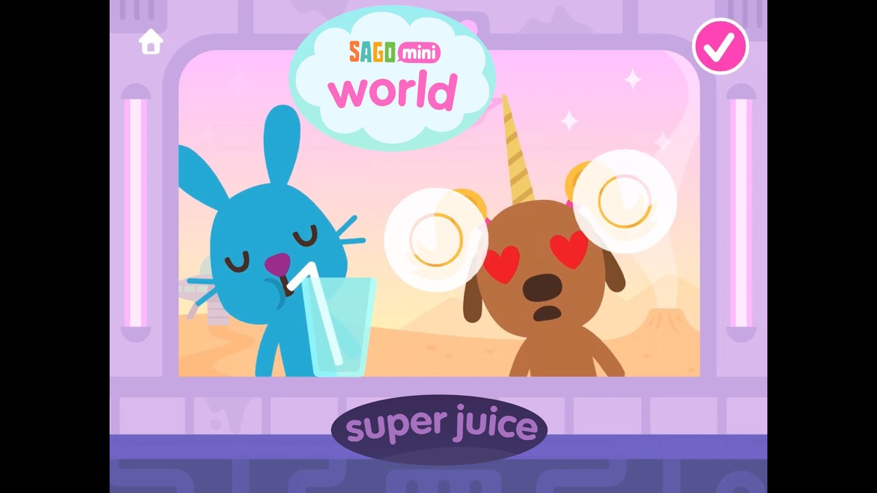 [ SAGO MINI WORLD ] Super Juice, Gameplay, Educational Learning for ...
