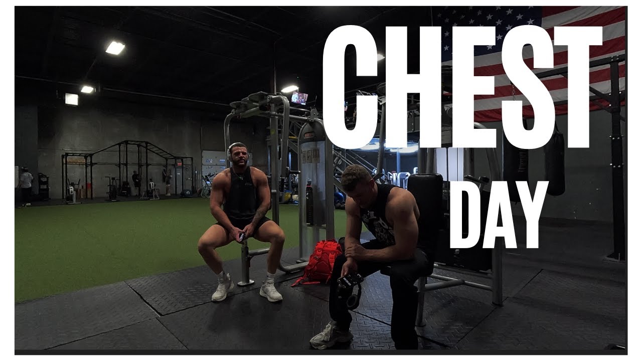 Last chest day of the year! Happy New Year! - YouTube