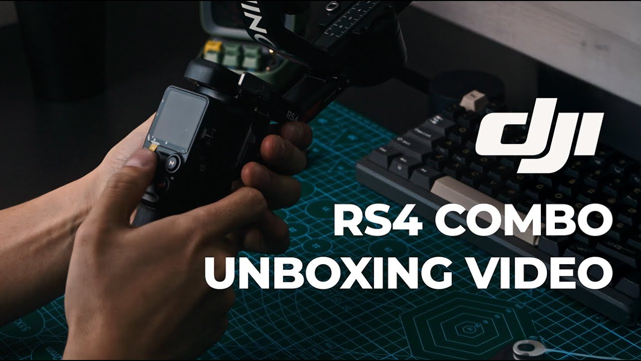 DJI RS4 COMBO | UNBOXING - YouTube