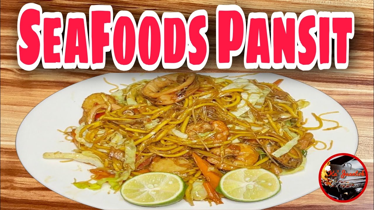 SeaFood Pansit Guisado.Wow na Wow sa sarap ito na ang the best seafood ...