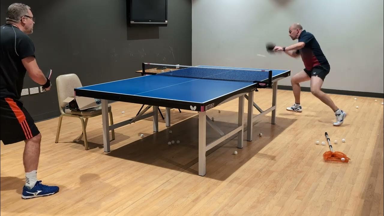 Comparing Illusion Hallmark SP against Victas Curl P1V long pimples - YouTube