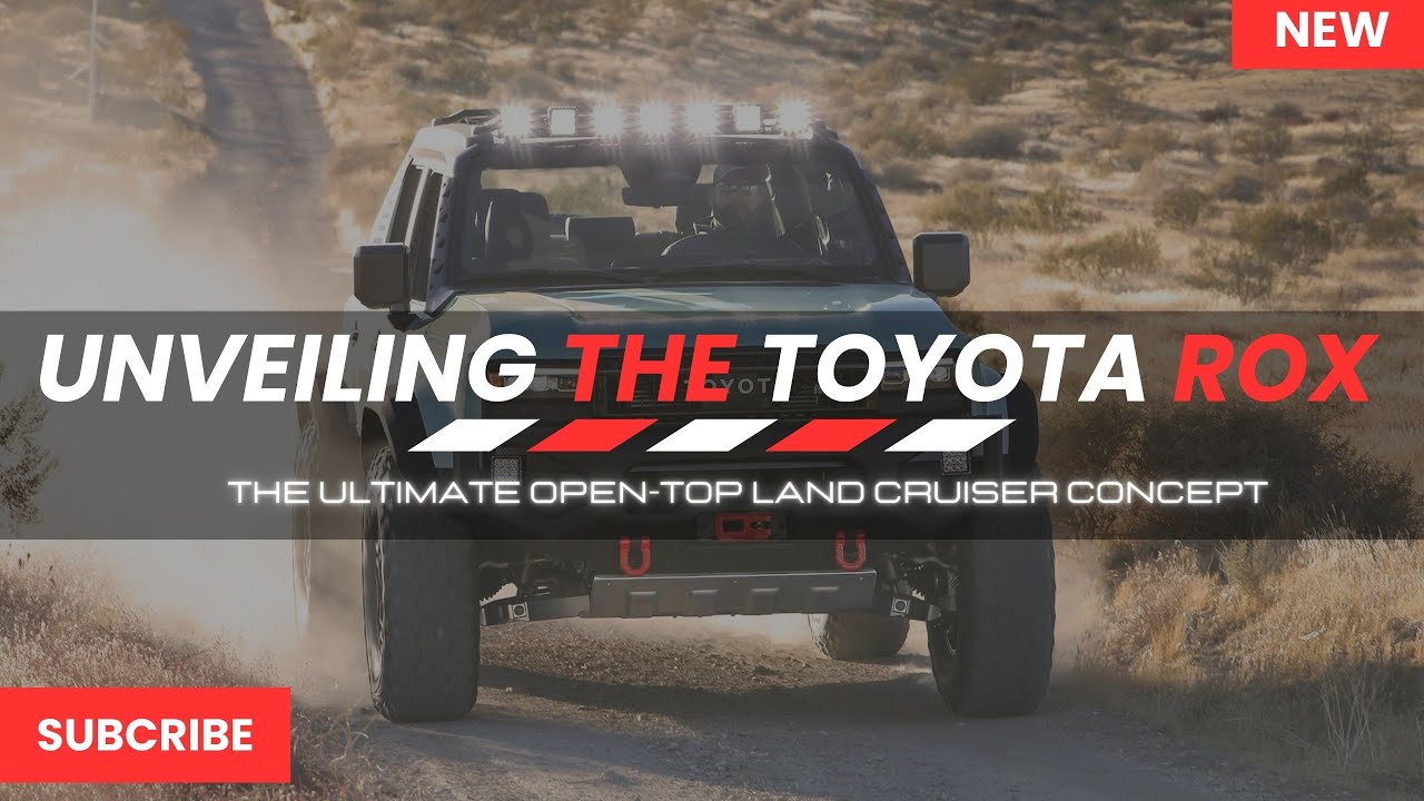 Unveiling the Toyota ROX: The Ultimate Open-Top Land Cruiser Concept ...