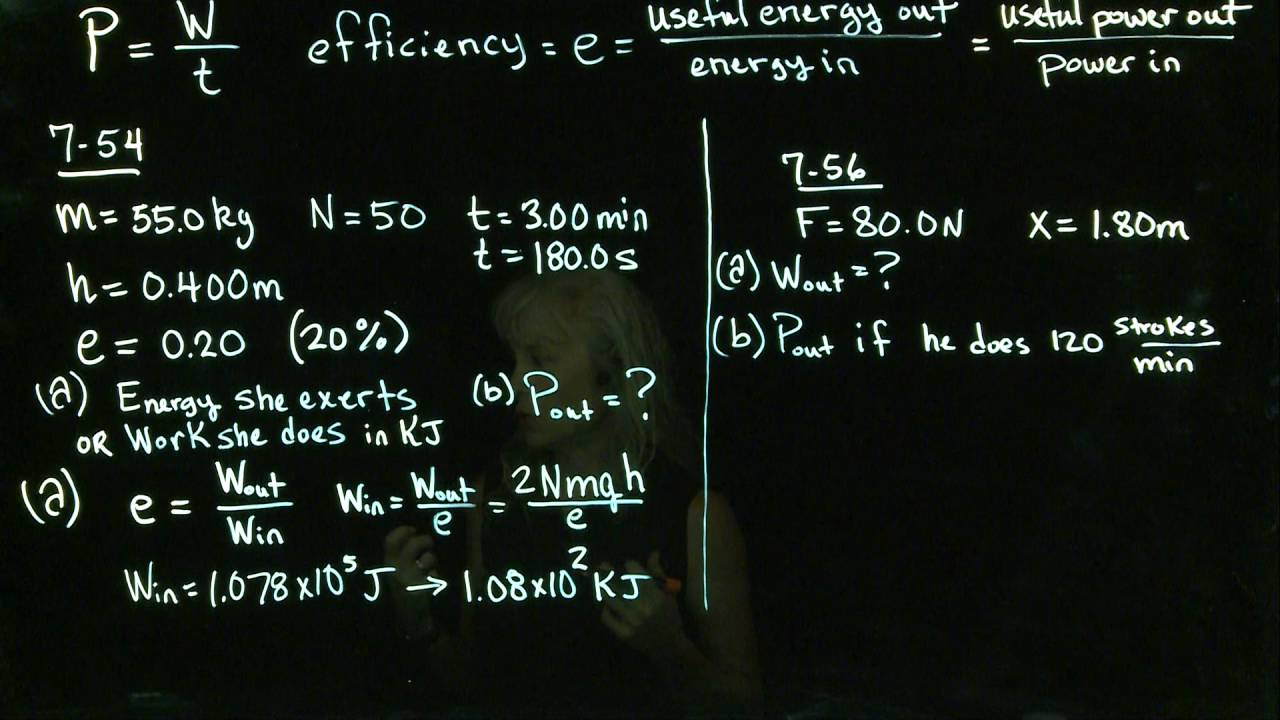 Ch7_lecture9_power efficiency problems 7-54 and 7-56 - YouTube