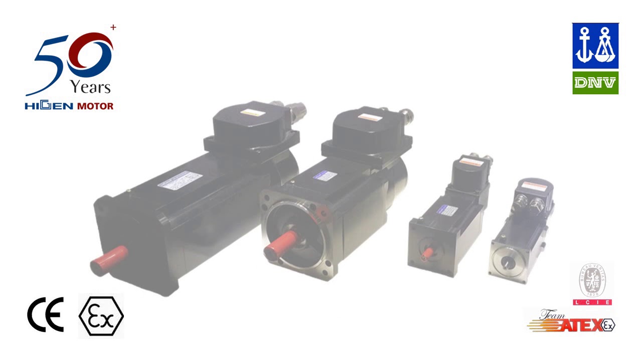 HIGEN Explosion Proof Servo Motor - YouTube