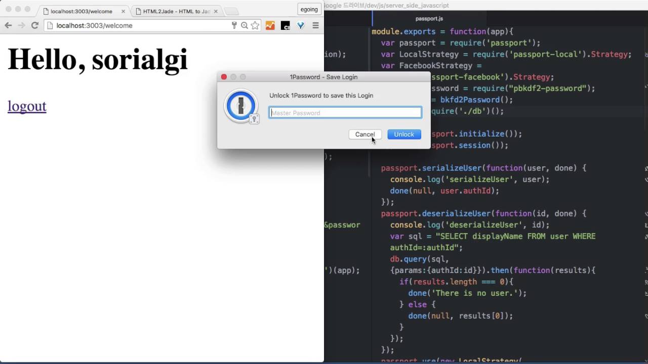 Server Side Javascript Crud Auth Orientdb 3 Auth Config Youtube 7899