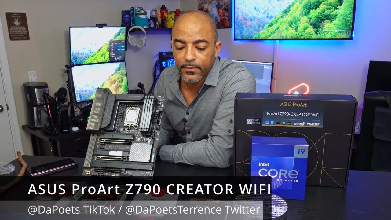 The Best Creator Motherboard? ASUS ProArt Z790 CREATOR WIFI - YouTube