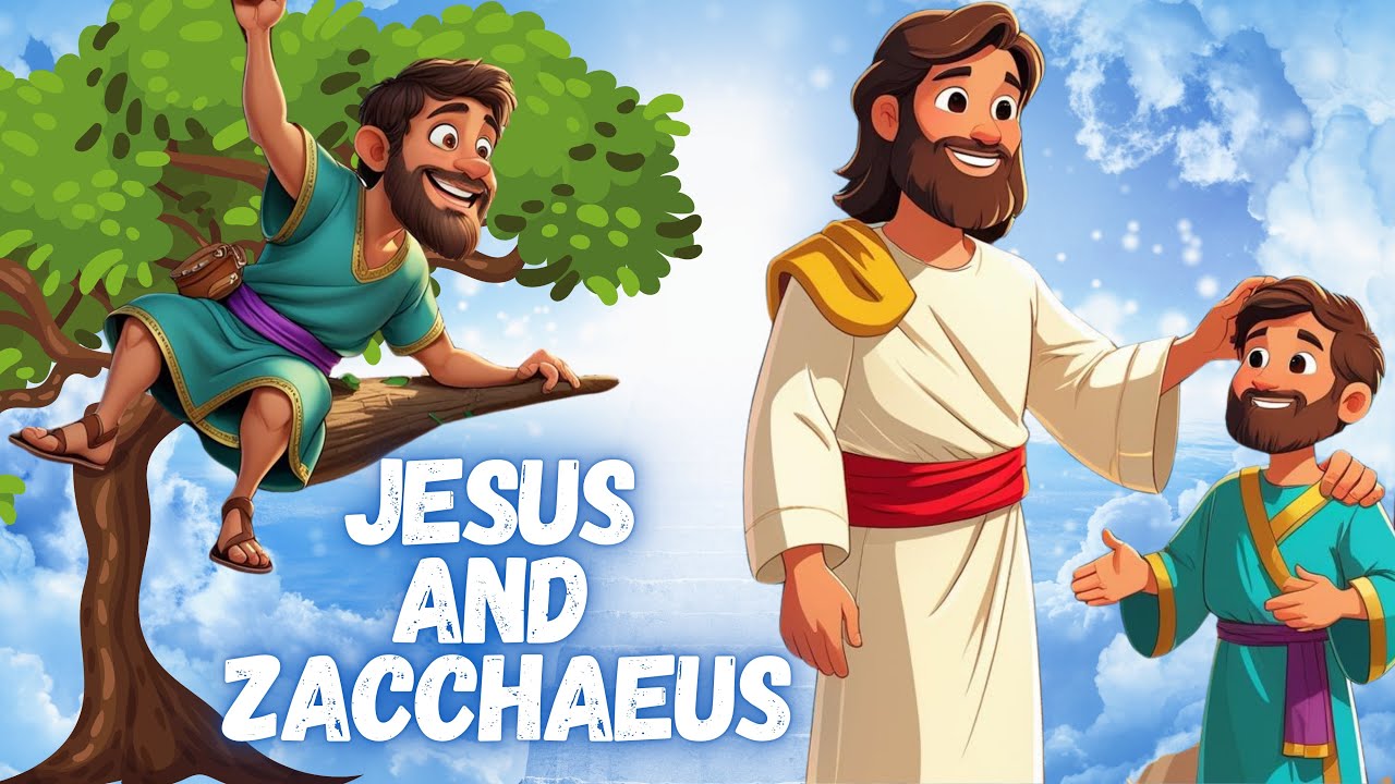 Zacchaeus the Tax Collector | Animated Bible Story | Jesus Loves ...