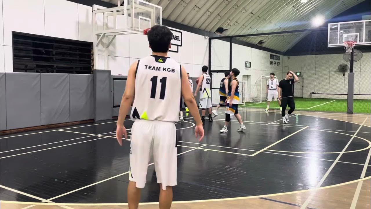자율리그 YBC vs KGB (원정팀 촬영)2쿼터 - YouTube