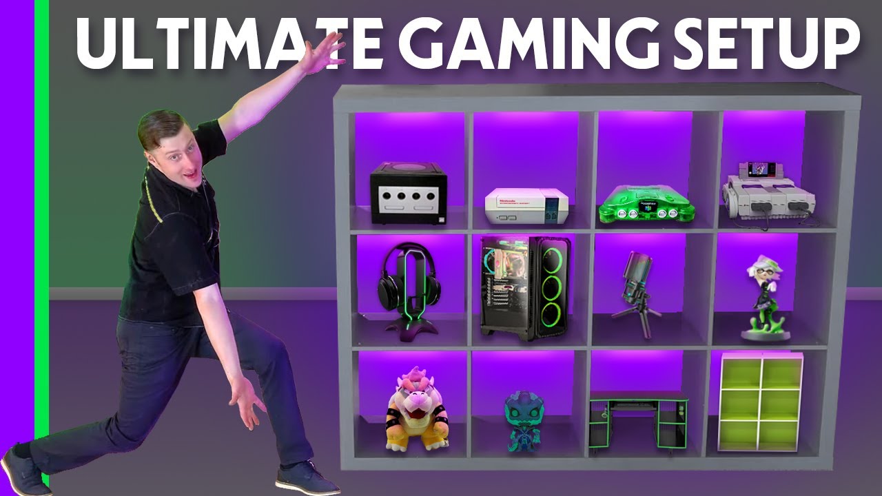 How to Build Cube Shelves for Gaming & Streaming Like a PRO | Ultimate ...