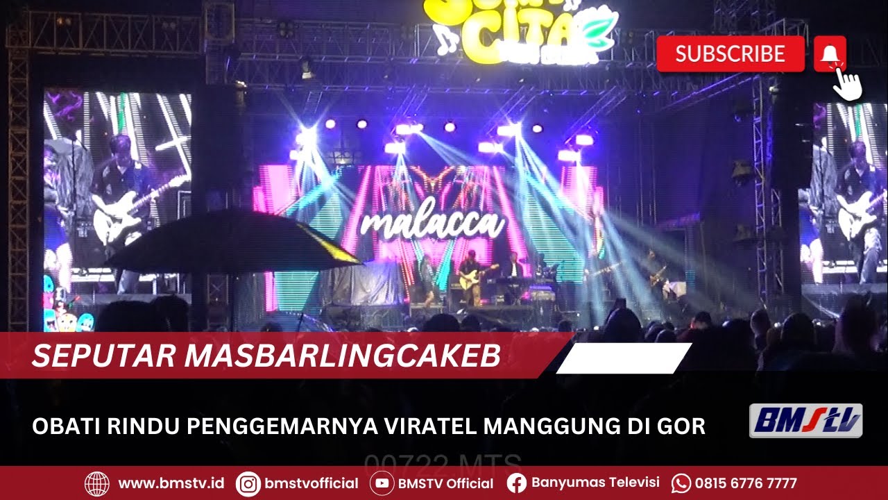 OBATI RINDU PENGGEMARNYA VIRATEL MANGGUNG DI GOR - YouTube