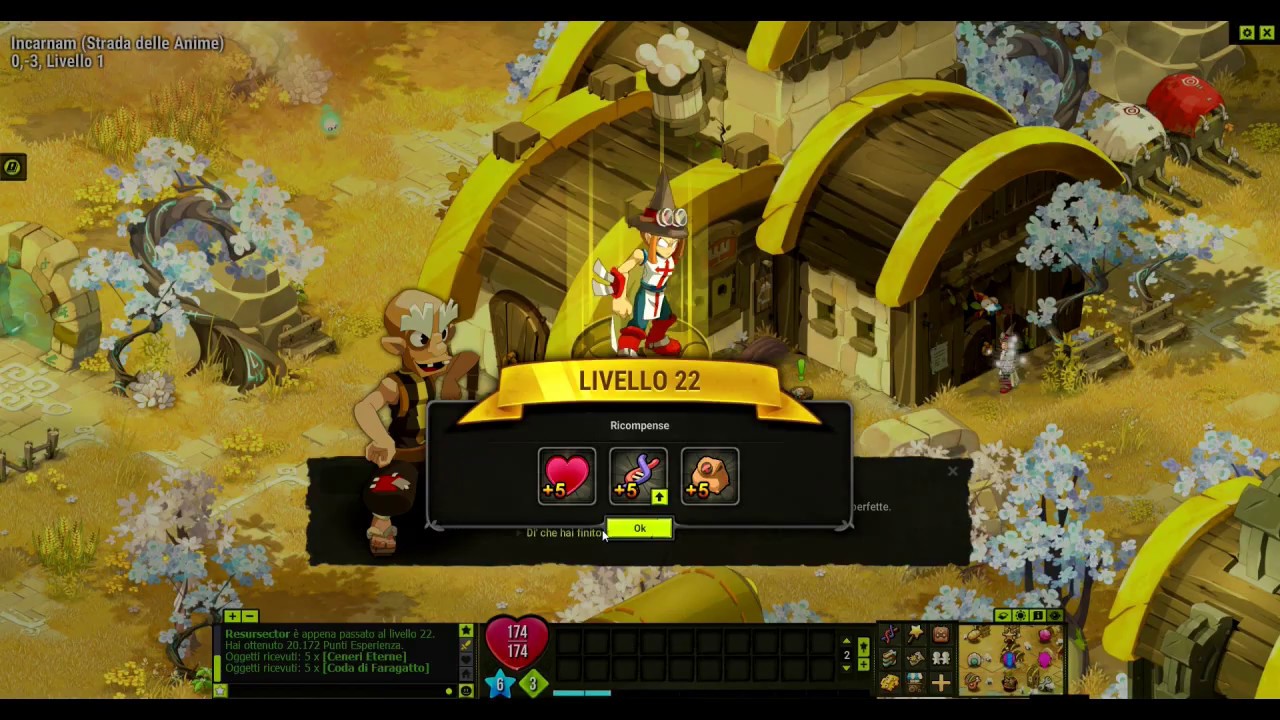dofus gameplay ep 3 incarnam parte 2 scheletri e mestieri - YouTube