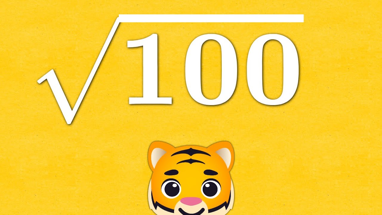 Square Root 100 YouTube
