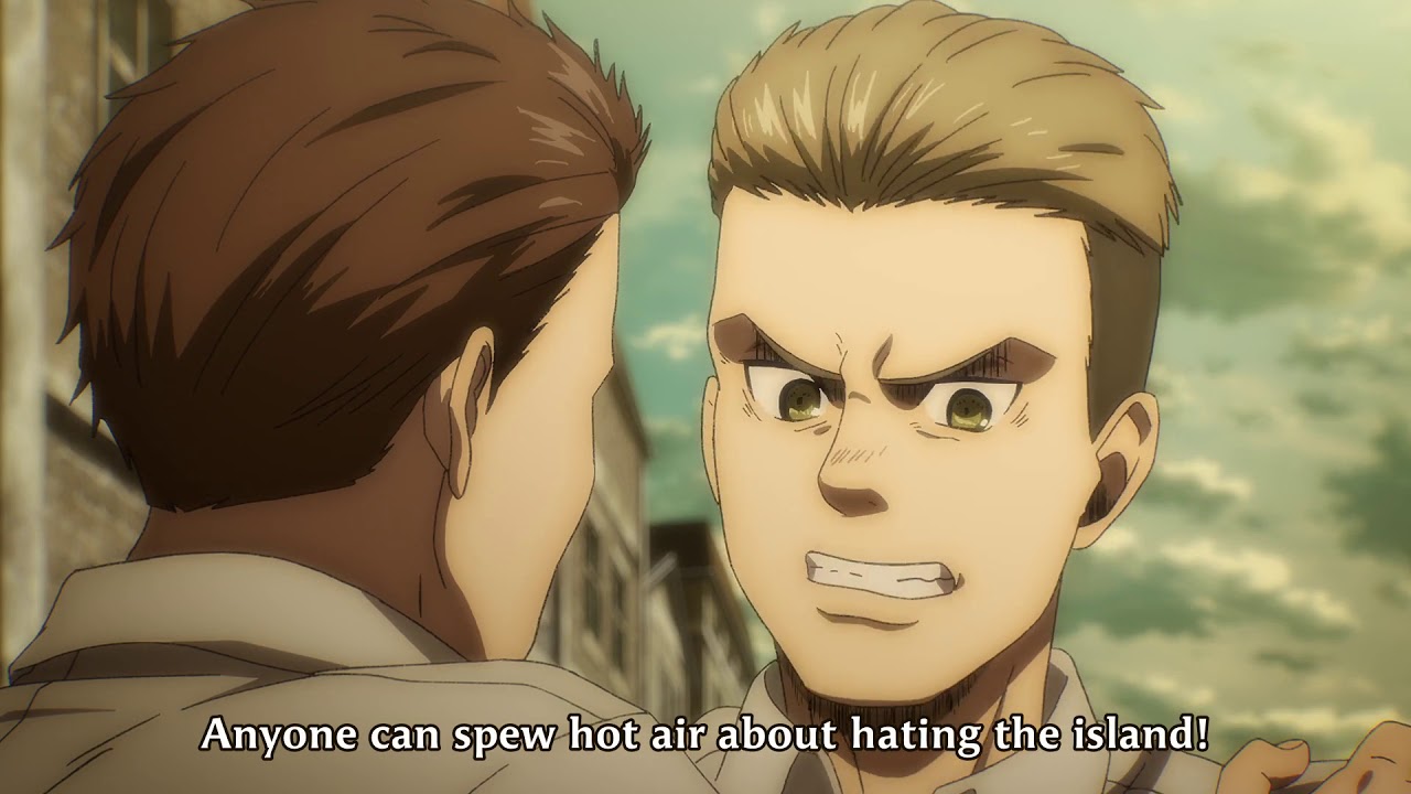 Reiner Training attack on titan season 4 episode 3 - YouTube