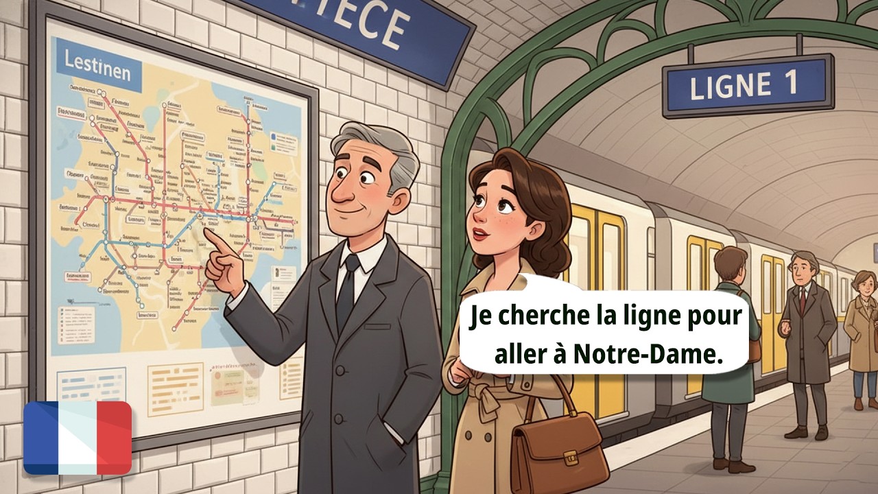 Learn French: 15 Conversations About Paris (A2 Listening Practice ...