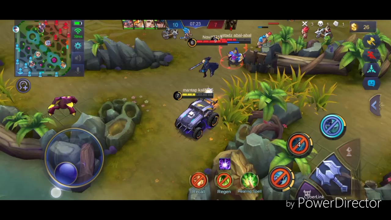 Mobile legend game play part#2 - YouTube