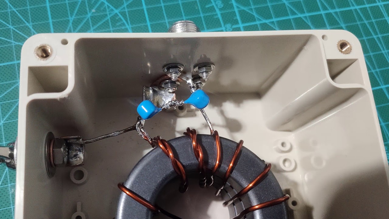 EA1RX EFHW 49:1 TRANSFORMER - YouTube