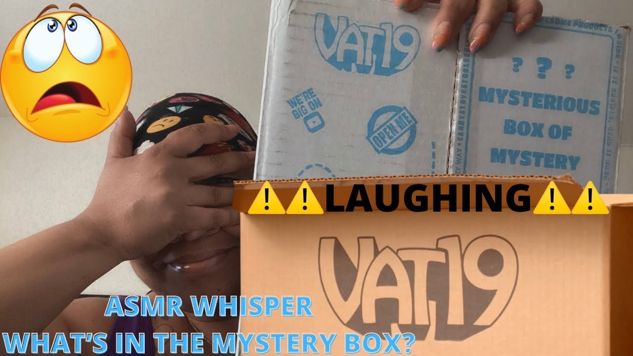 ASMR | VAT19 MYSTERY BOX🫣….What’s inside??…100% Pure Whisper - YouTube