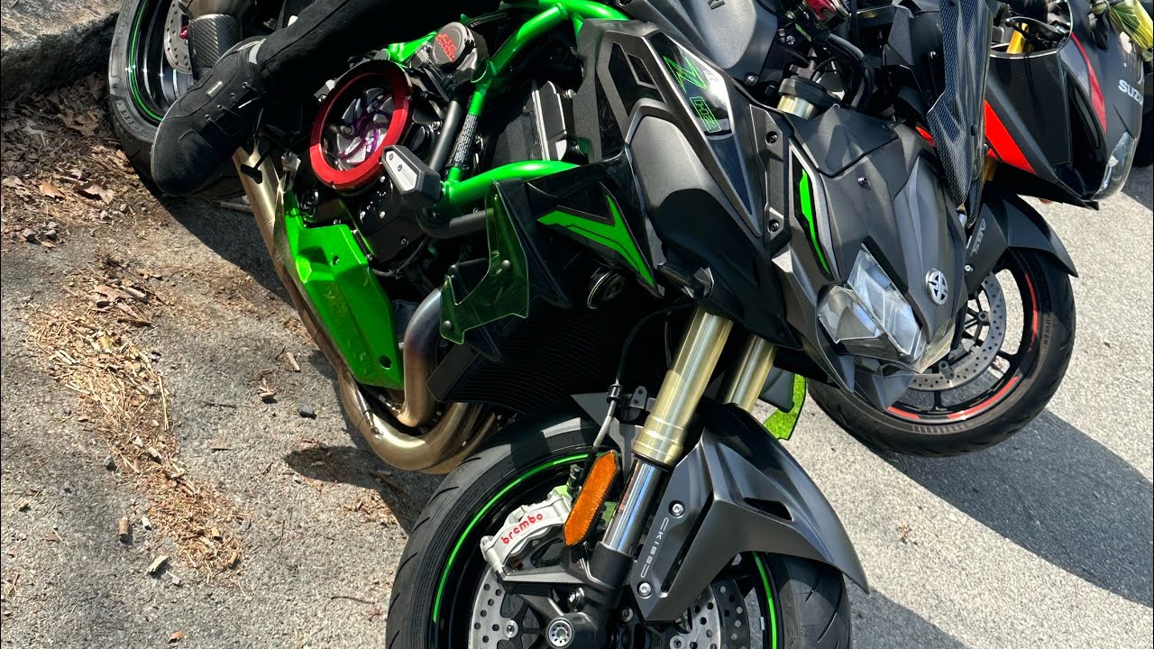 Brand new Kawasaki ZH2 SE 2023 🔥🔥mods and customization/upgrades - YouTube