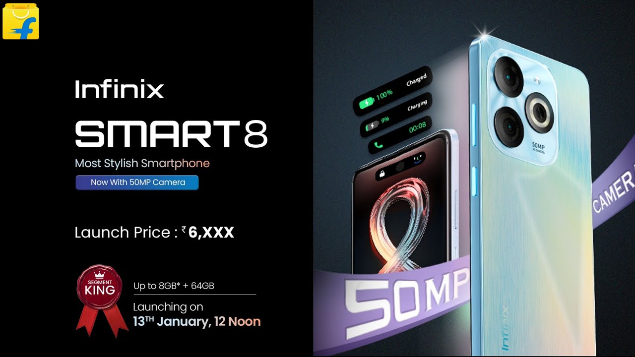 Infinix Smart 8 - Official India Launch Date | Infinix Smart 8 Price in ...