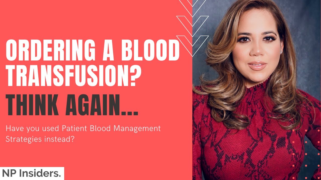 Ordering a Blood Transfusion? Think Again... - YouTube