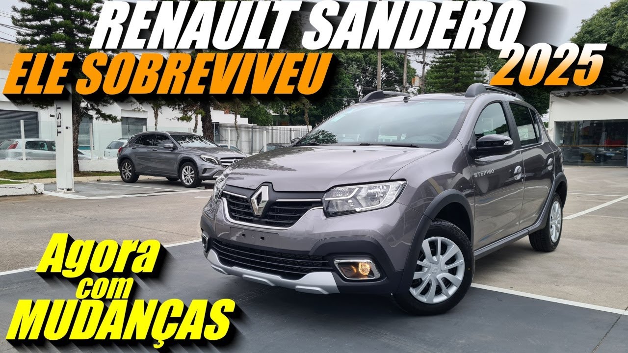 RENAULT SANDERO STEPWAY 2025 - Chegou com MUDANÇAS! Versão de Entrada ...