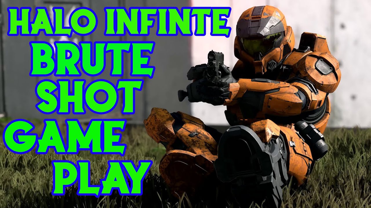 Halo Infinite Brute Shot Gameplay - YouTube