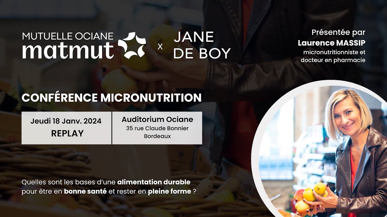 Les clés d'une alimentation santé durable - Mutuelle Ociane Matmut x ...