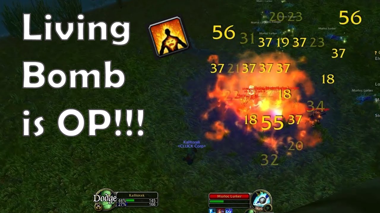 Mage Living Bomb Farm | Season of Discovery Classic WoW | Level 13 ...