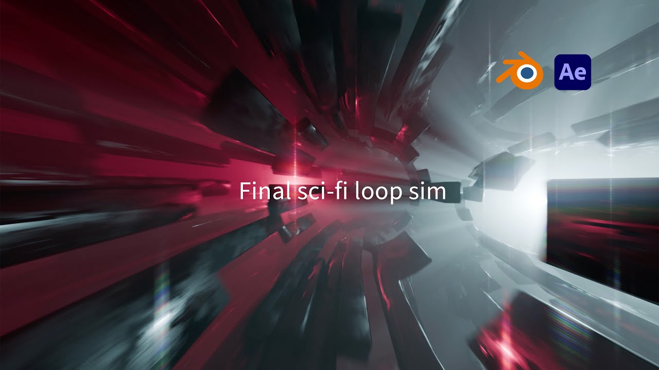 Sci-fi loop simulation - YouTube