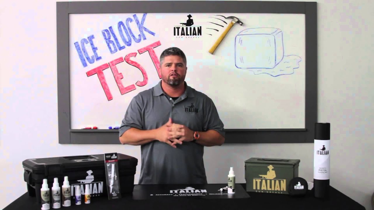 Italian Gun Grease Demonstration - YouTube