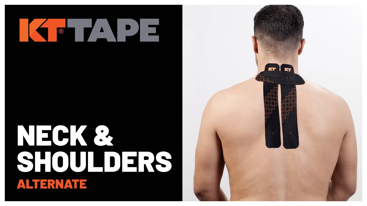 How to Use KT Tape for Neck and Shoulder Pain Relief | Step-by-Step ...