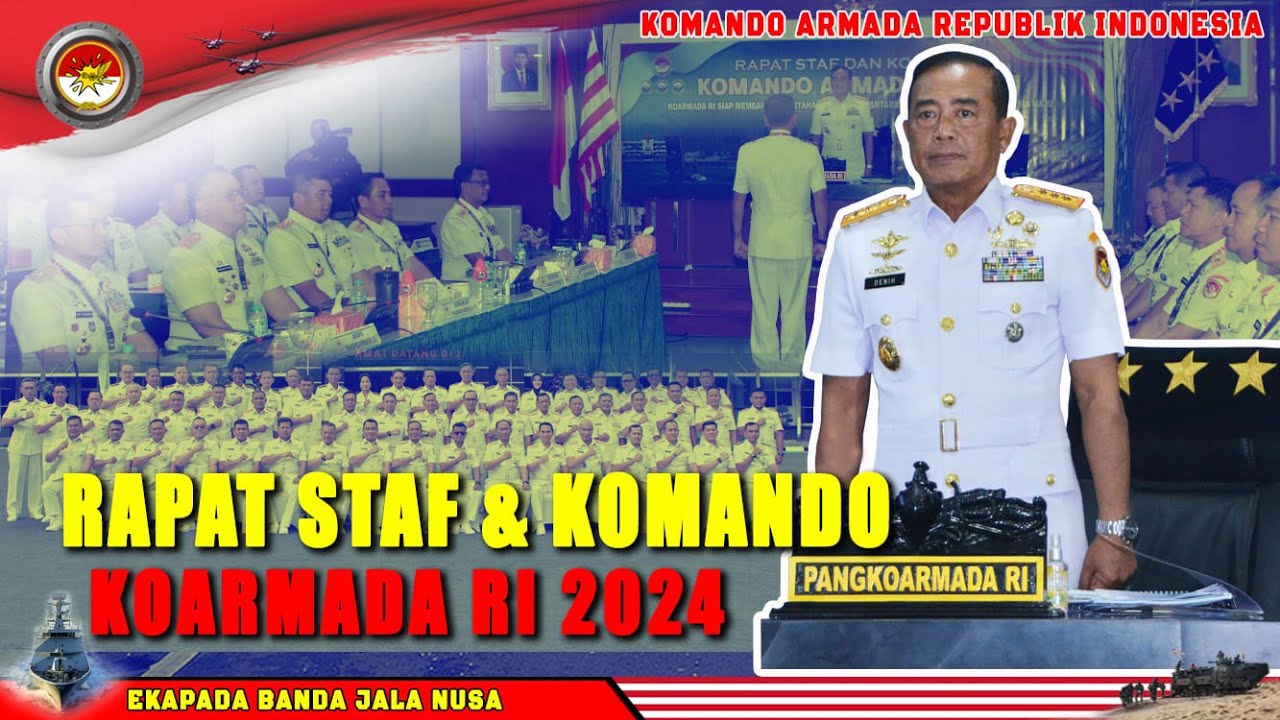 PANGKOARMADA RI PIMPIN RASKO KOARMADA RI 2024 - YouTube