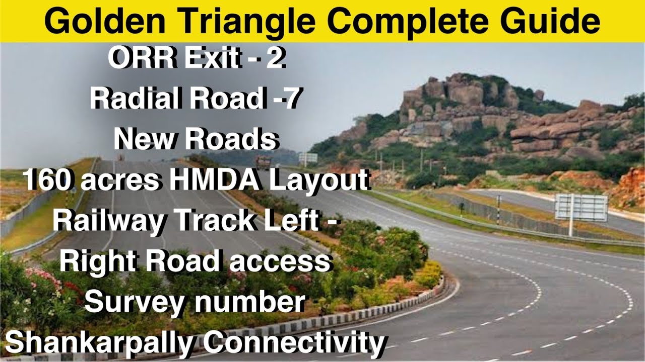 Radial Road 7 Development | New HMDA Govt Layout | Road connectivity ...