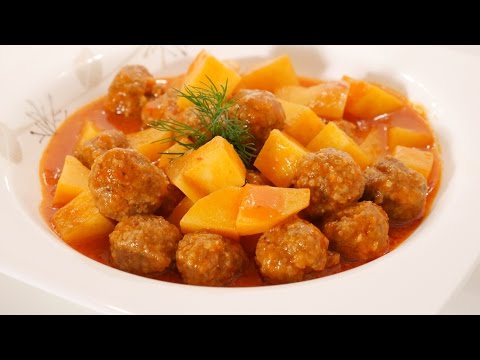 Patatesli Sulu Köfte Tarifi / Bulgurlu Sulu Köfte Nasıl Yapılır