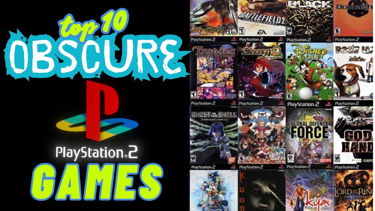 Top 10 Obscure PS2 Games You HAVE TO Play - YouTube