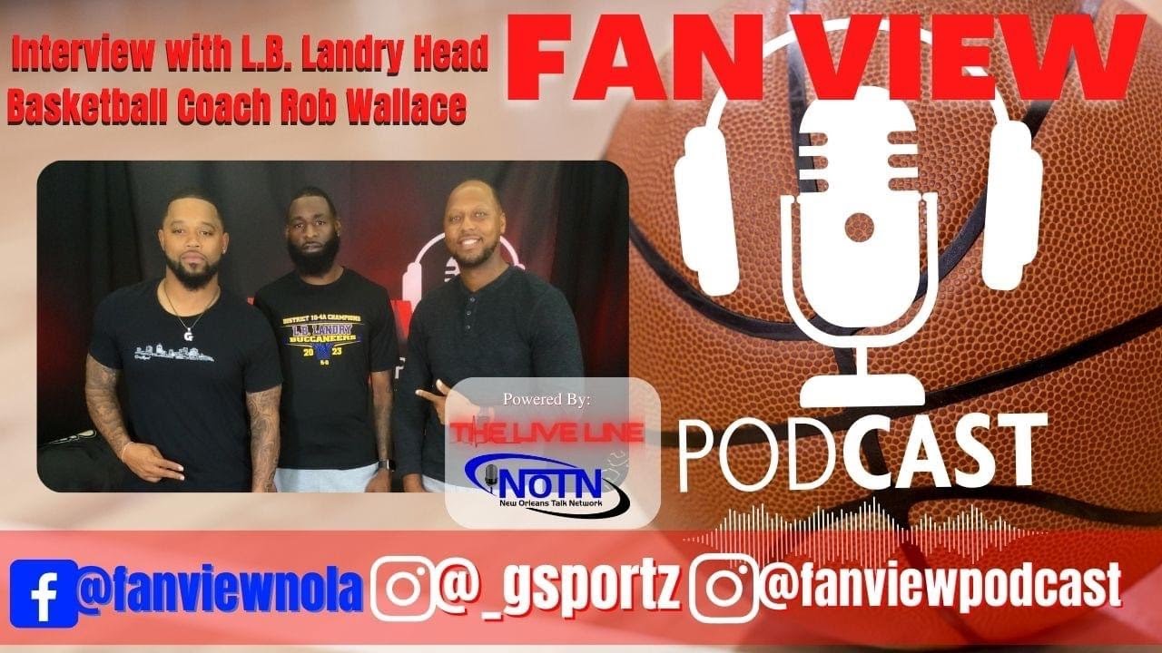 L.B Landry Head Basketball Coach Rob Wallace - YouTube