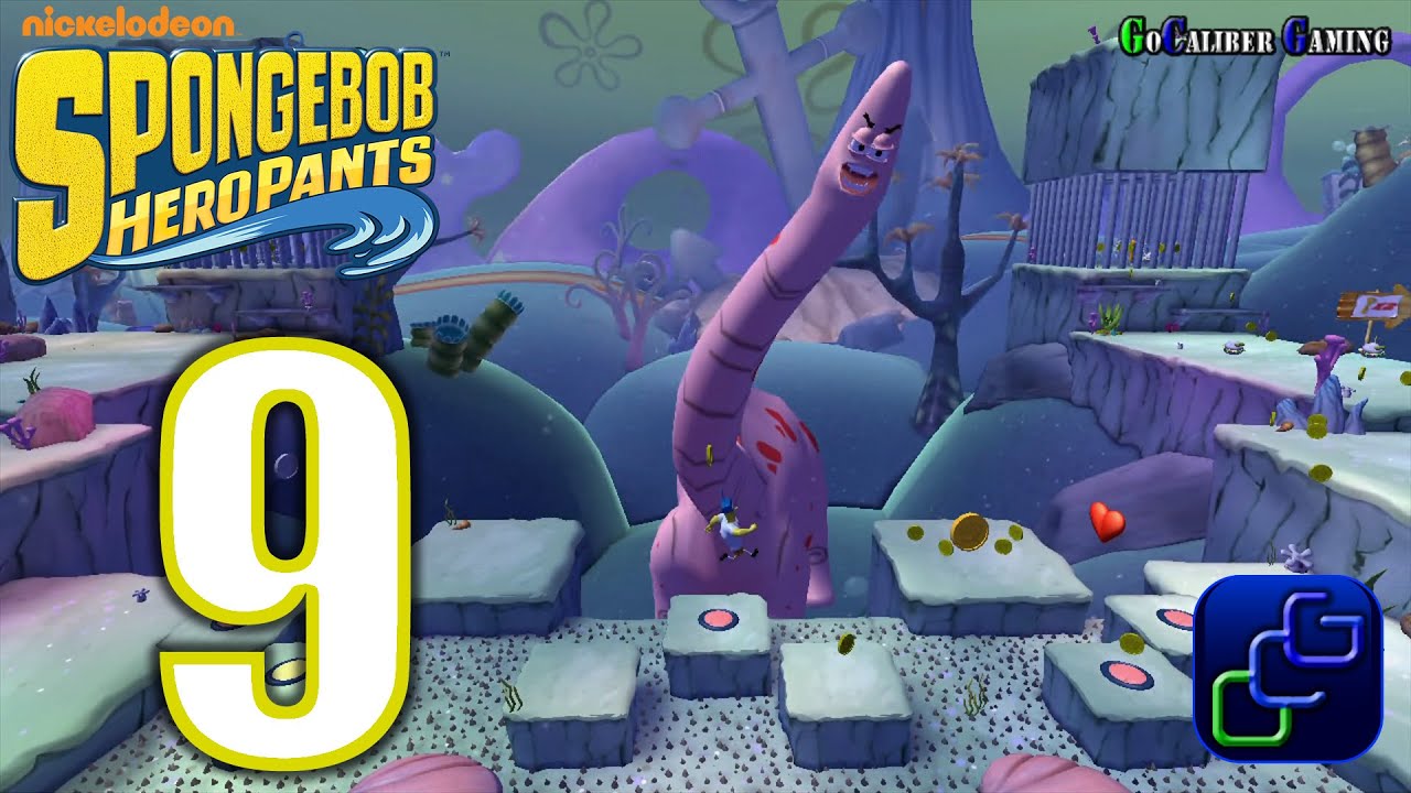 Spongebob Hero Pants Walkthrough - Part 9 - Prehistoric: Level 9 - YouTube