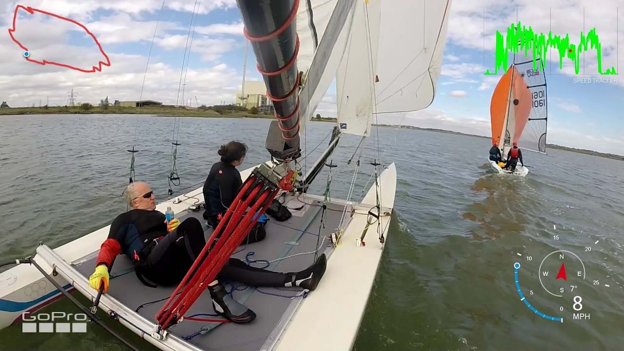 Adrian & Fen : Around Isle of Sheppey Race 2018 Hurricane 5.9 Sport ...