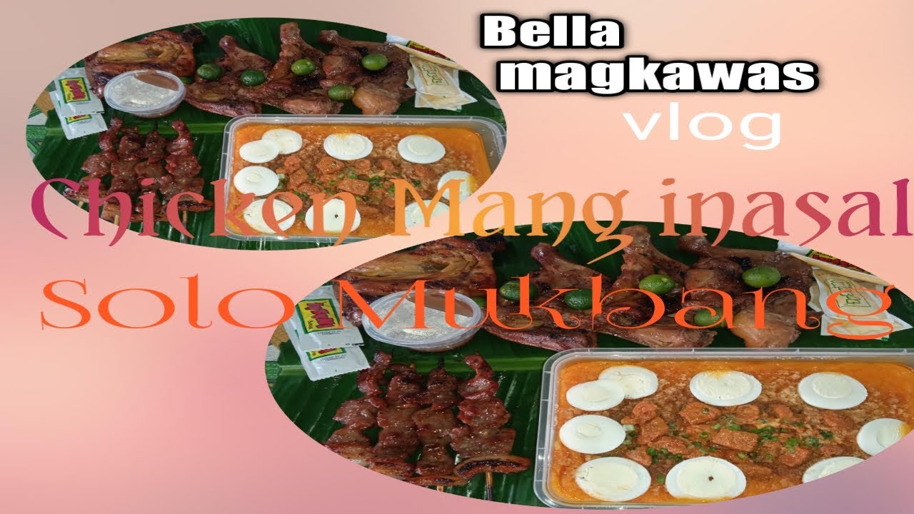 Chicken Mang Inasal Solo Mukbang - YouTube