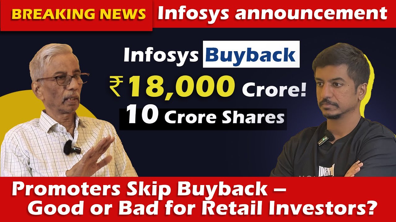 BREAKING NEWS - Infosys buyback date announced | Why did promoters skip ...