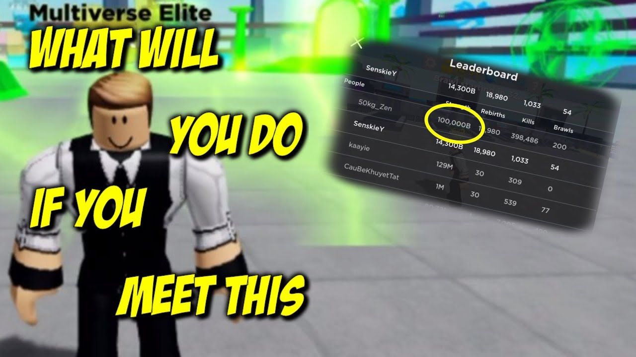 THE STRONGEST PLAYER I'VE EVER MEET - Muscle Legends - YouTube