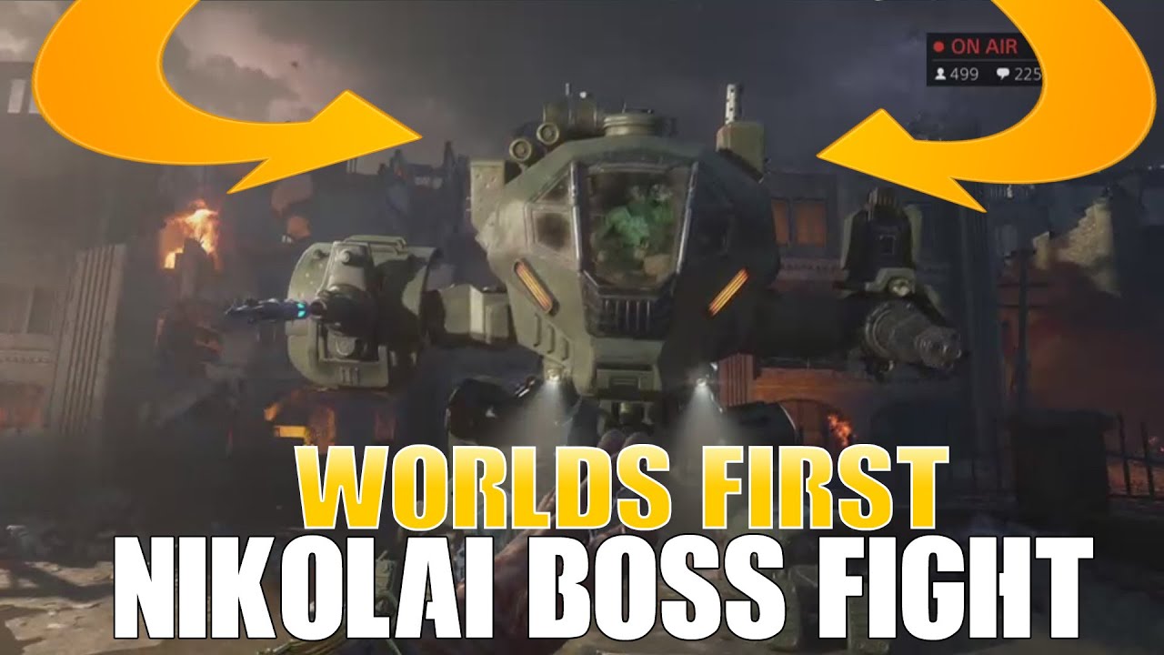 World's First Nikolai 1.0 BOSS FIGHT! Gorod Krovi Easter Egg - By: the ...